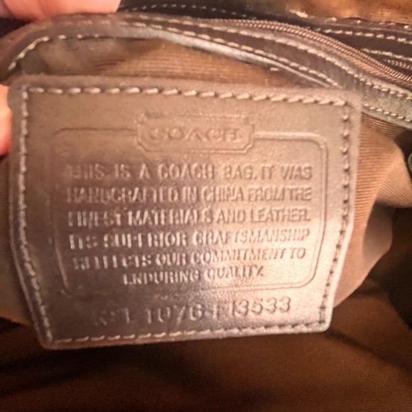 Coach | Bags | Coach Signature Stripped | Poshmark